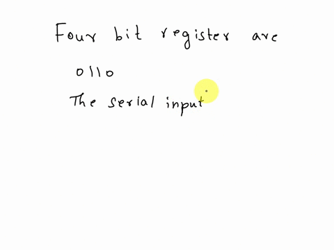 a 8 bit register contains the binary value 10011100 what is the register value after an ...