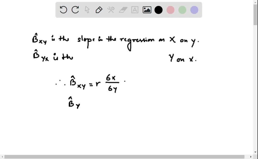 Let Bxx and pxy represent the slopes in the regression of Y on X and X ...