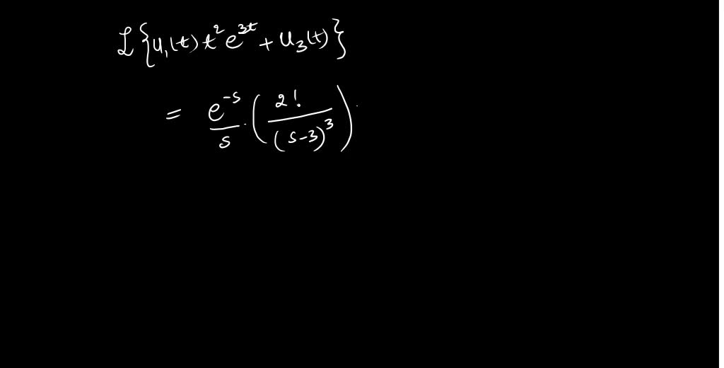 SOLVED: point) Compute the Laplace transform: u(t)te?t + us(t) If you ... SOLVED: point) Compute the Laplace transform: u(t)te?t + us(t) If you ...