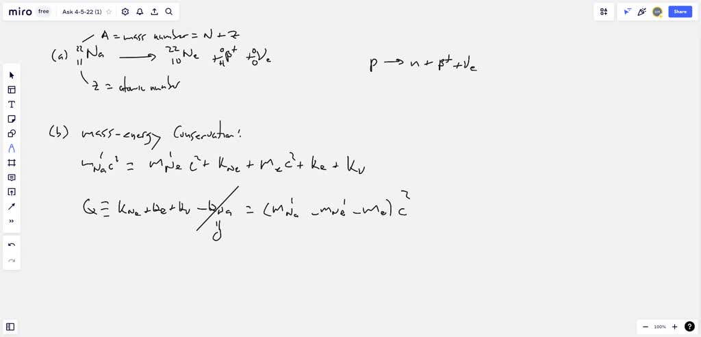 SOLVED: (a) Write the complete B+ decay equation for 22Na? (b ...