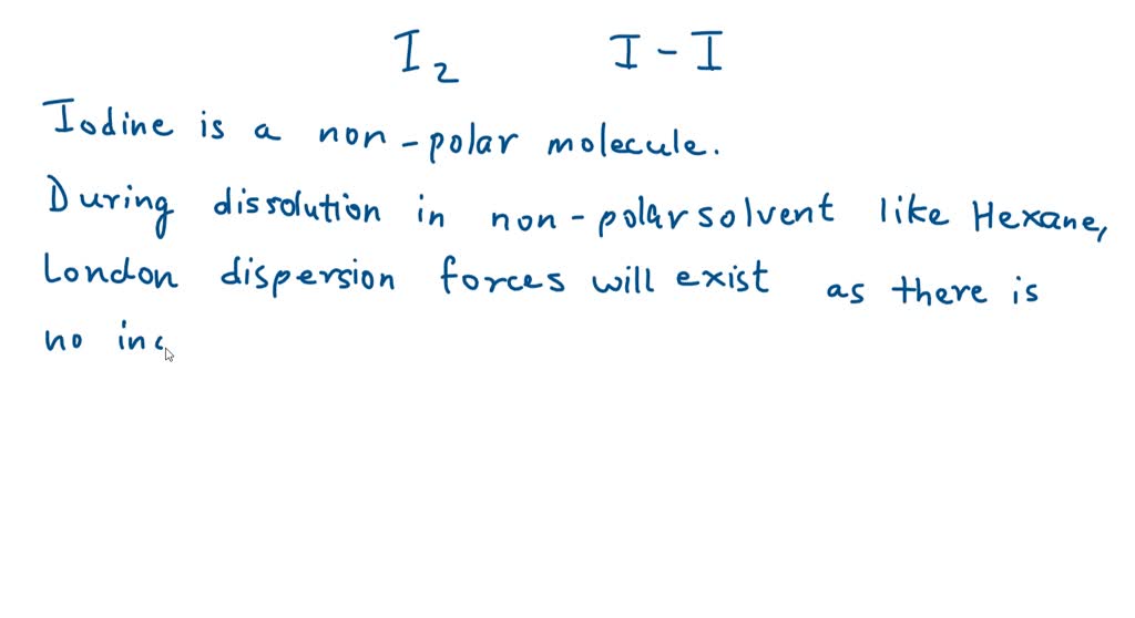 SOLVED: Part 3 (1 point) Which intermolecular forces are responsible ...