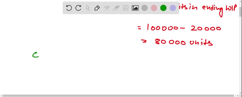 SOLVED: A company started a new product, and in the first month started 100,000 units. The ...