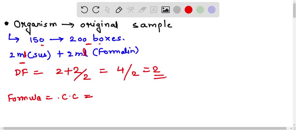 SOLVED: Using a Sedgwick Rafter chamber, you counted 150 organisms in a ...