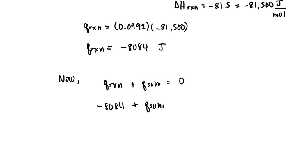 SOLVED: Consider the dissolution of CaCl2: CaCl2(s) â†’ Ca(aq) + 2Cl(aq) Î”H = -815 kJ. An 11.0 ...