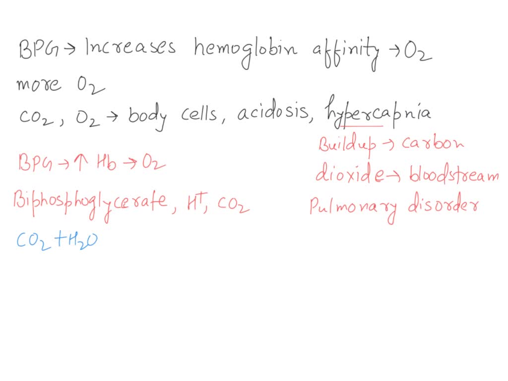 SOLVED: Which of the following statements is true? a) BPG increases ...