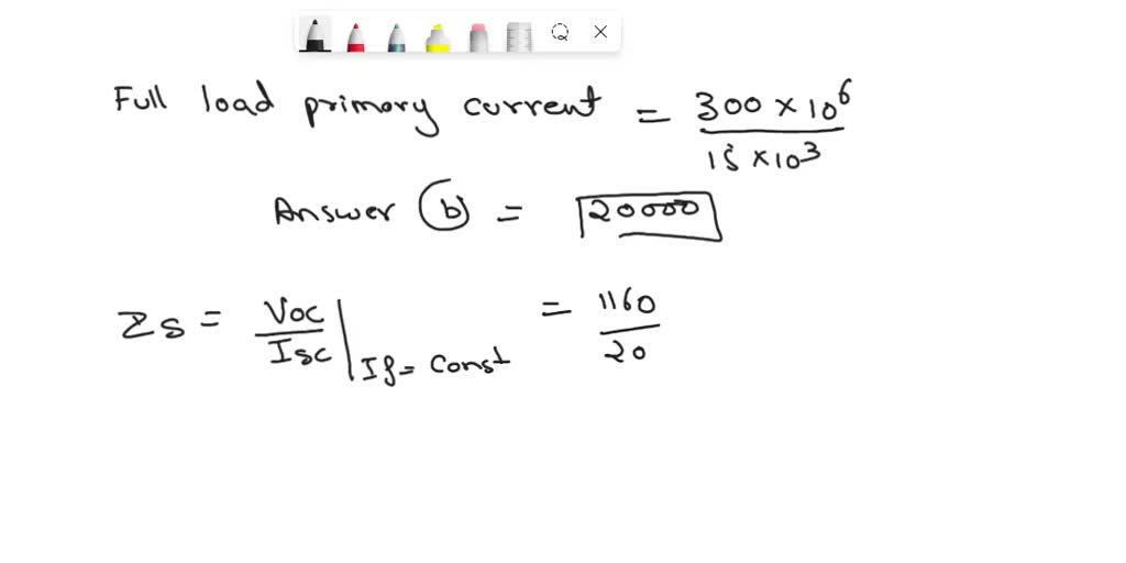 Solved Salient Pole Synchronous Generator Delivering Power To An Infinite Bus Through A