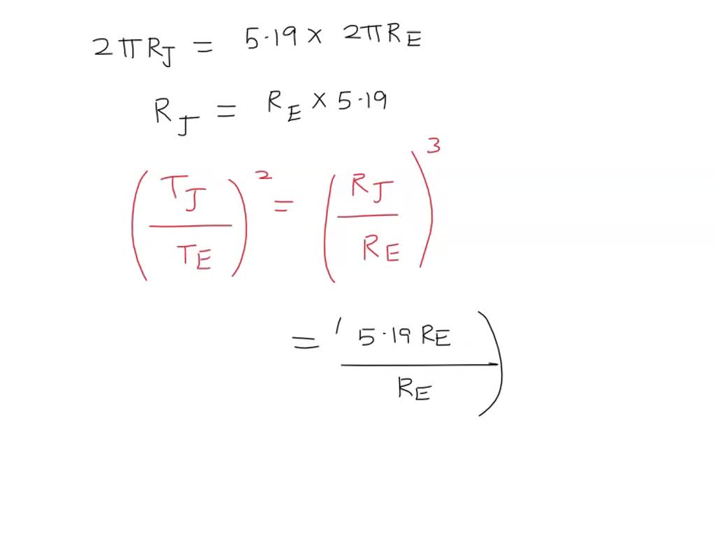 SOLVED: According to Kepler's third law, the orbital period T of a planet is related to the ...
