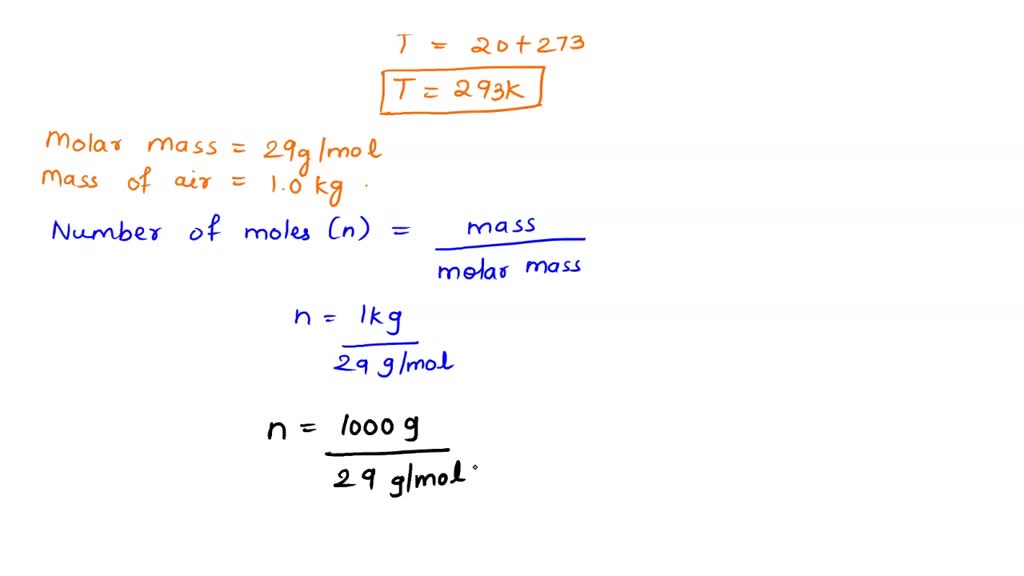 SOLVED The Average Molar Mass Of The Components Of Air mainly solved-the-average-molar-mass-of-the-components-of-air-mainly