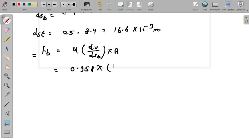 SOLVED: Two large plane surfaces are 25 mm apart and the space between ...