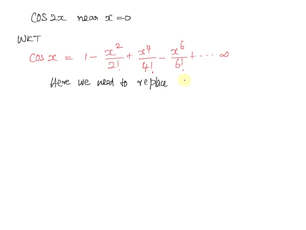 SOLVED: Which is the best of the following polynomial approximations to ...
