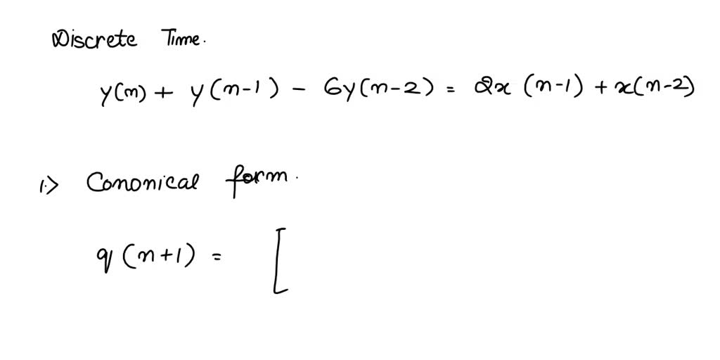 Solved Liner Time Invariant Lti System The Lti System Is Described By The Following 