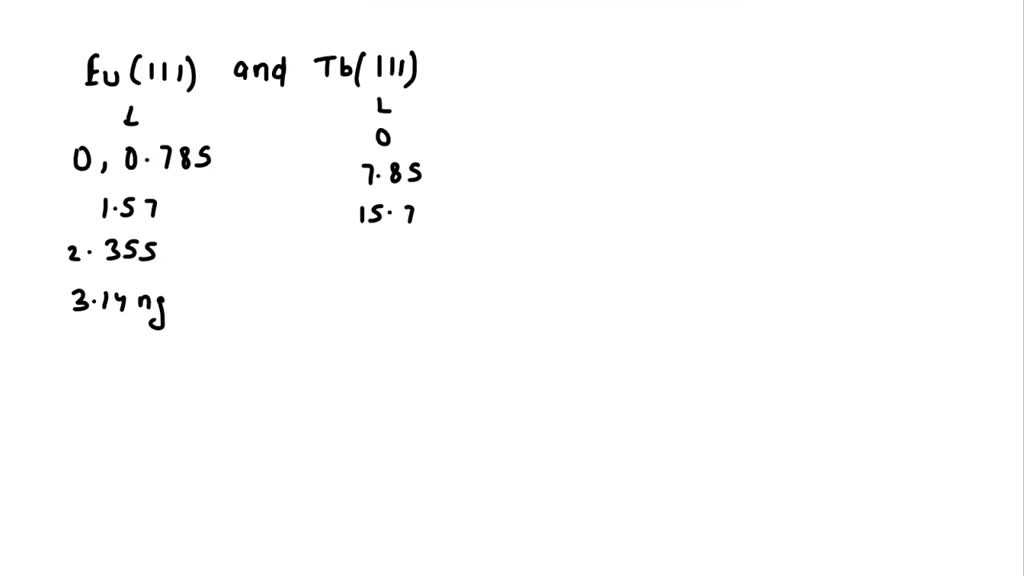SOLVED: Trace amounts of rare elements are found within groundwater and ...