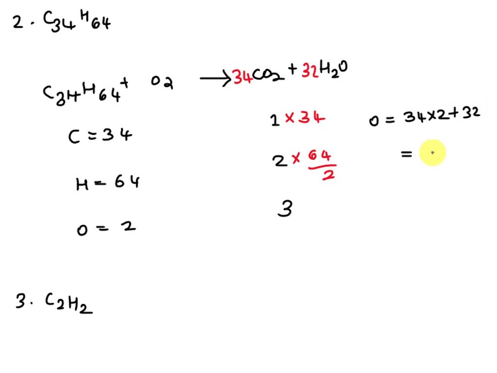 SOLVED: Complete and balance the reaction for the complete combustion ...