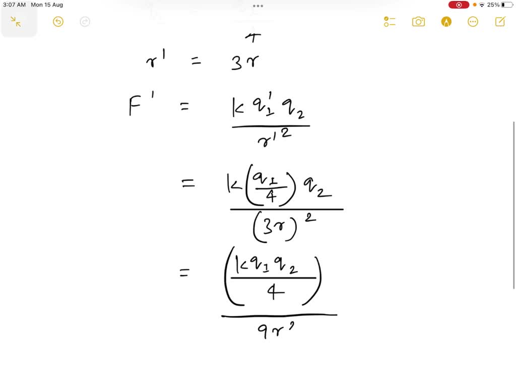 SOLVED: Two point charges attract each other with an electric force of ...