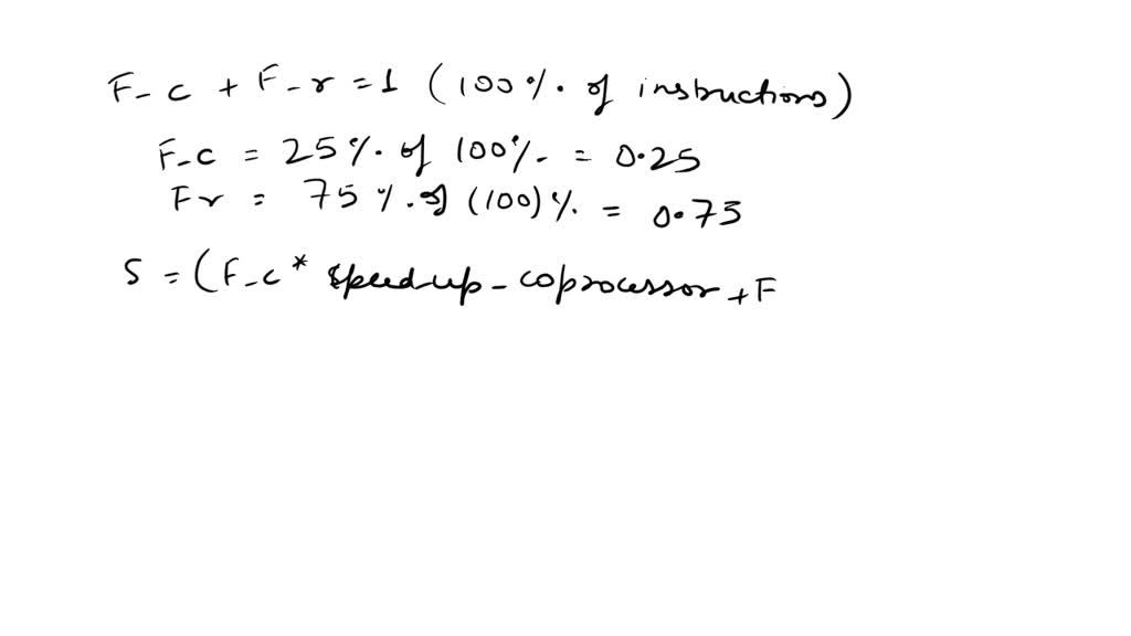 Solved You Are Designing A Floating Point Coprocessor Which Will