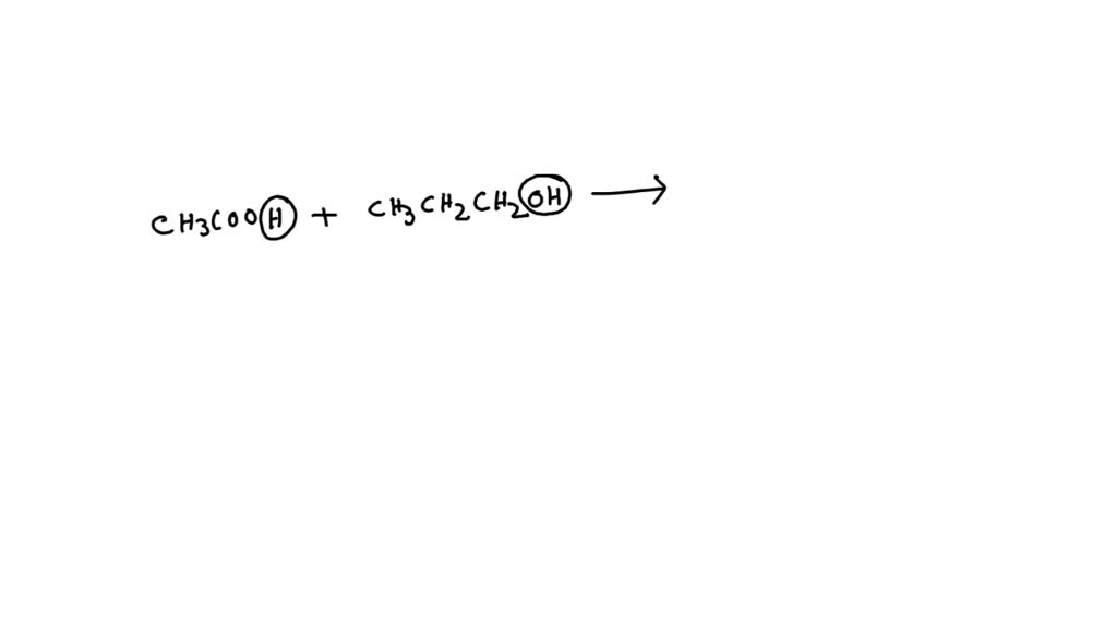 SOLVED: Ester formation reactions were vital in the discovery of ...