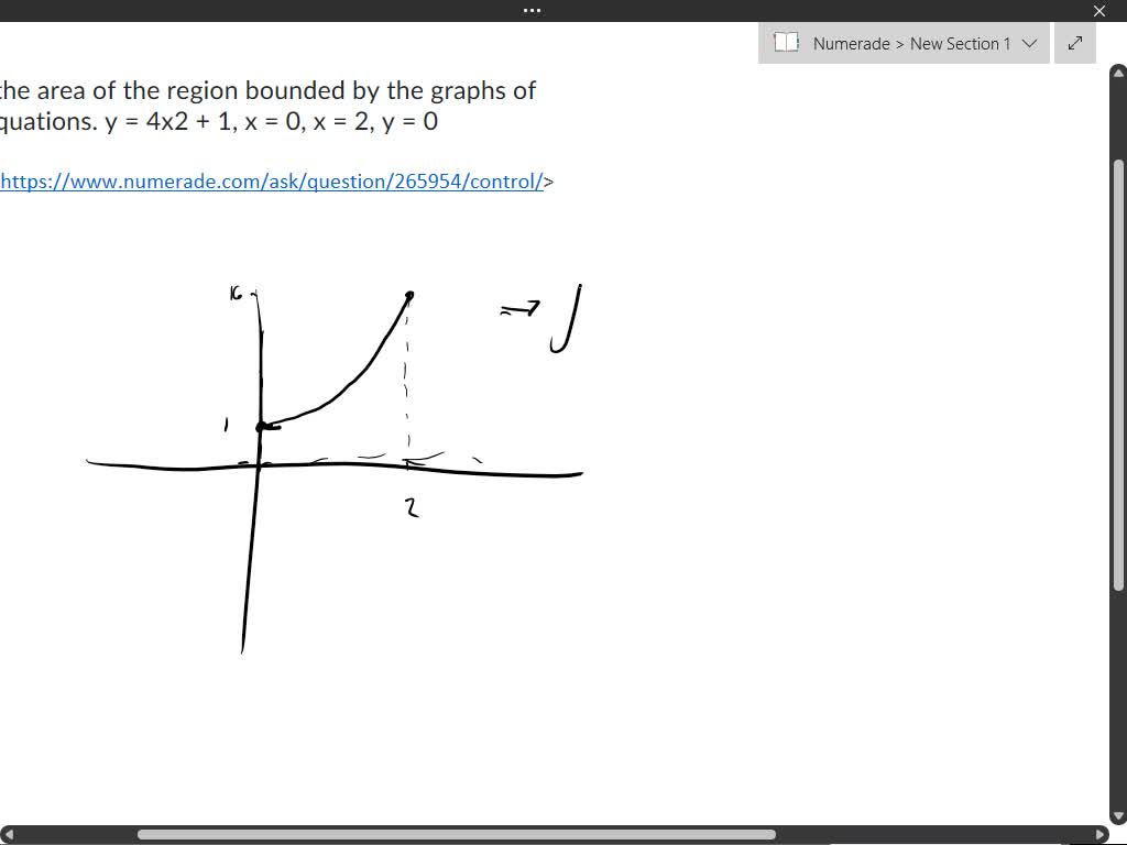 SOLVED: Exercise 12 Plane Areas in Rectangular Coordinates olve the ...