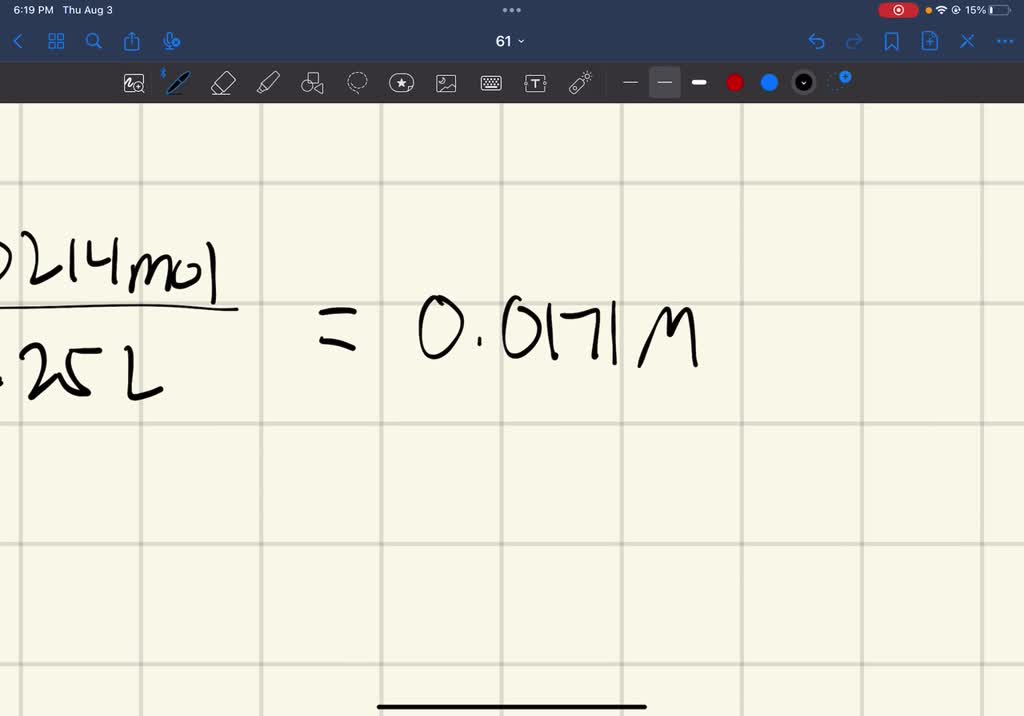 SOLVED: calculate the pH of a soln prepared by dissolving 1.5 g of potassium hydroxide in 300.0 ...