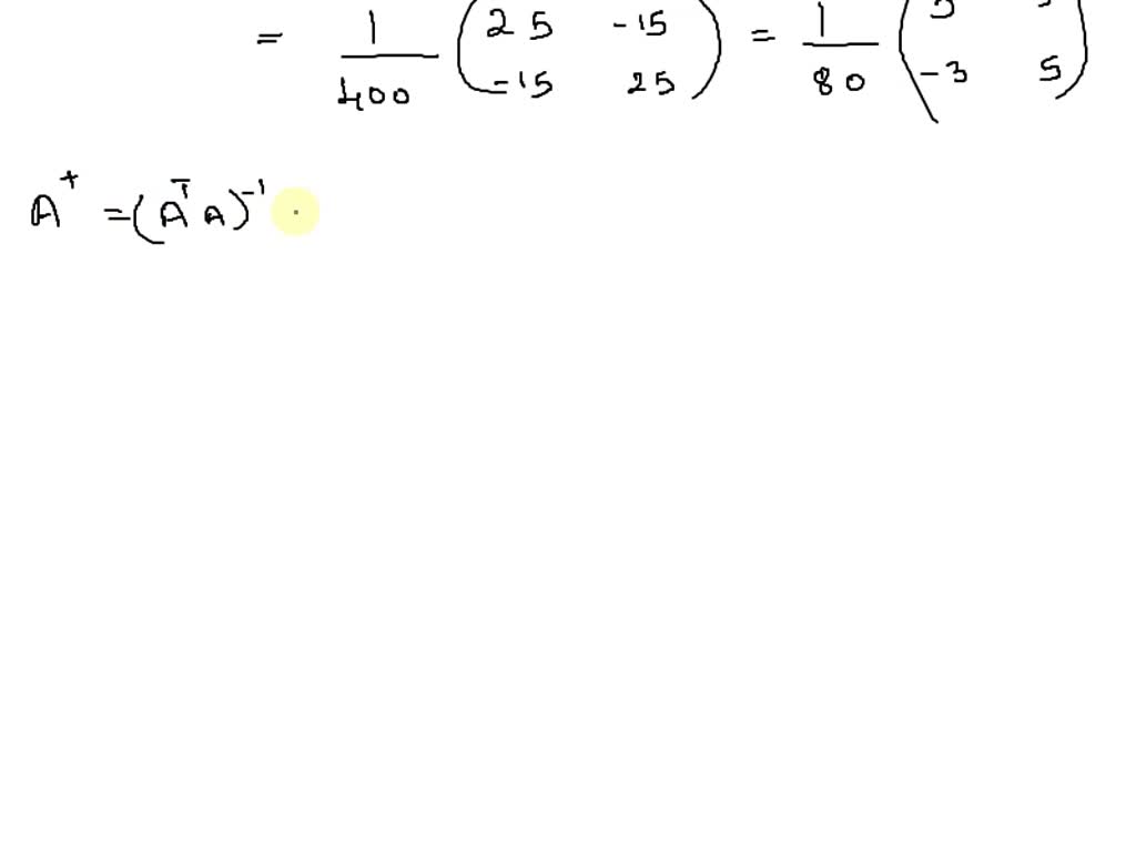 SOLVED: 1 0 1 Problem 6. Let A = 2 1 1 b = 1 0 (1) Find the full rank ...