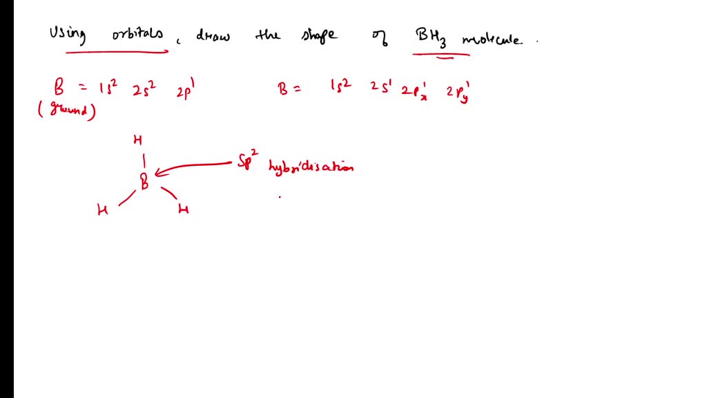 SOLVED: Exercise: Determining Hybrid Orbitals Step 1: Molecules can be ...