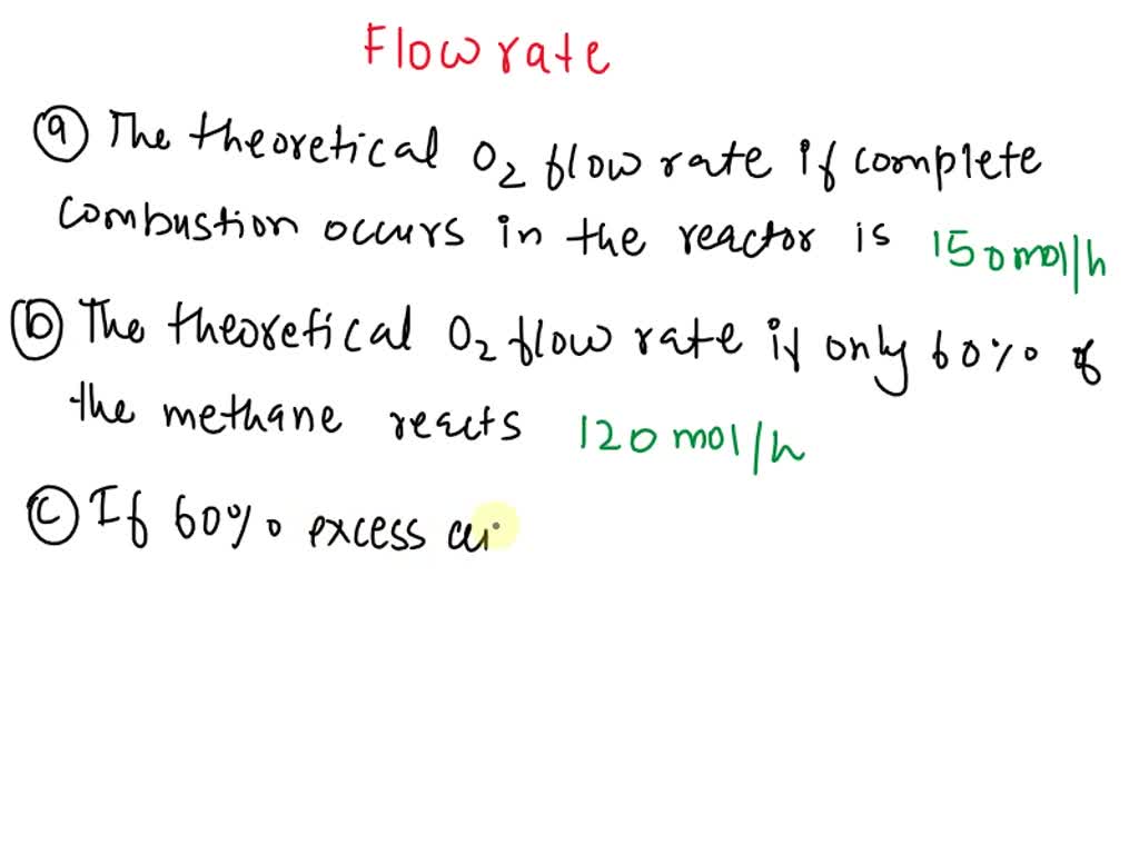 SOLVED: 4.A stream of 120 mol/h propane is.completely combusted in a ...