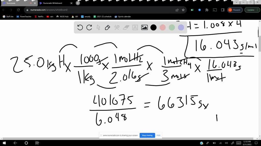 SOLVED: 'Hydrogen produced by digestion CH; + H0 + C0+31,, methane according the equation: How ...