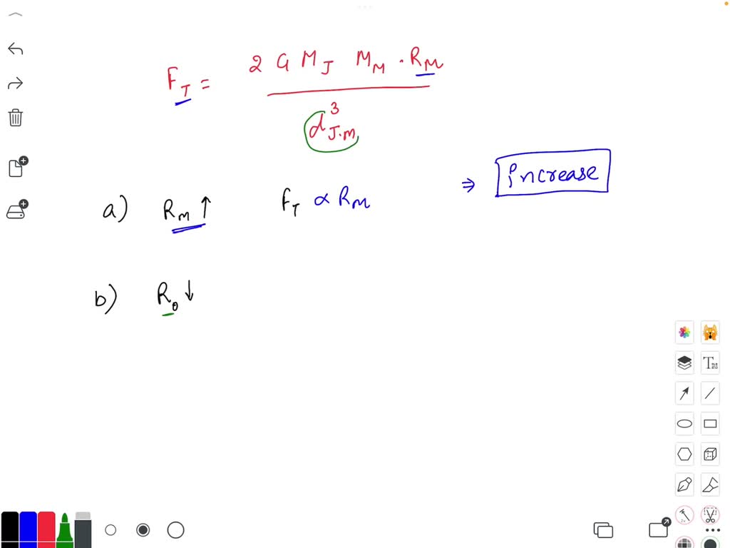 SOLVED: Math Tools 11.2 Tidal Forces on the Moons Recall from Chapter 4 ...