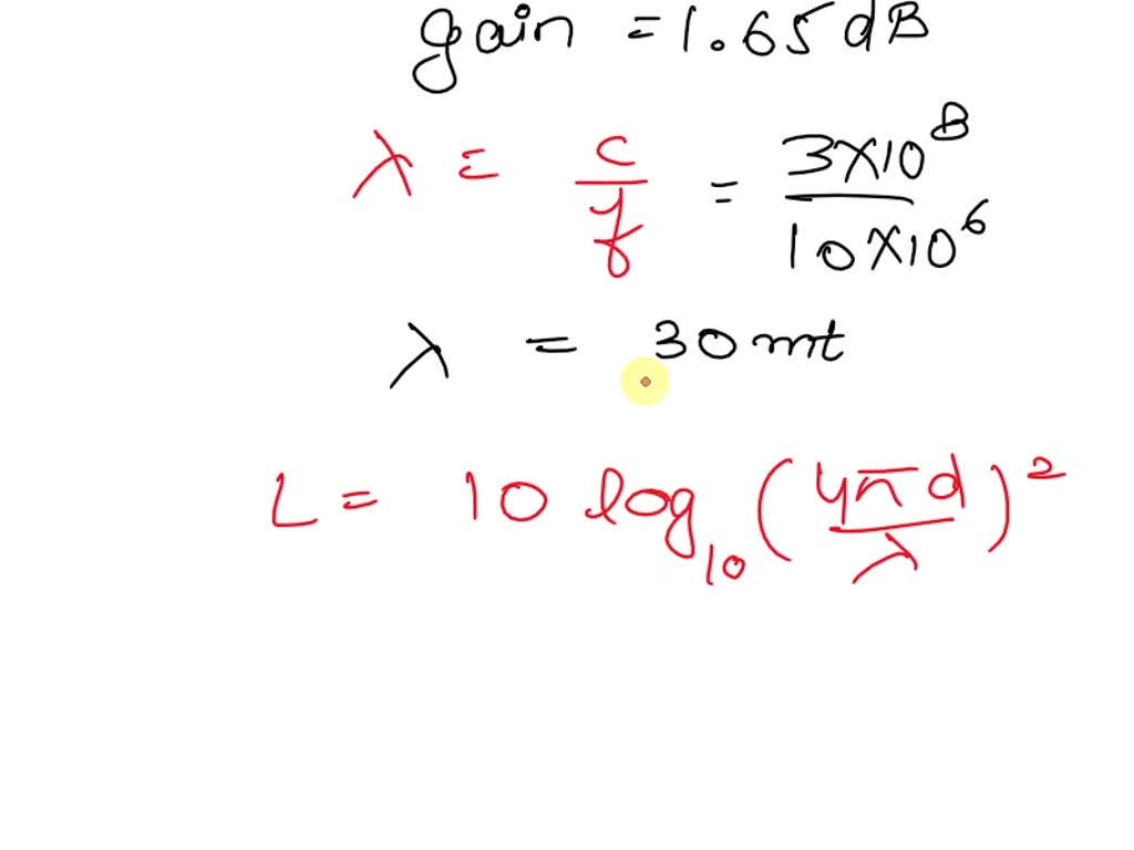 SOLVED: Calculate the percentage of reflected power and return loss in ...