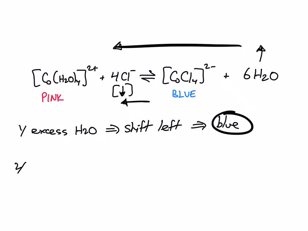 SOLVED: Given the endothermic equilibrium reaction below, where the ...