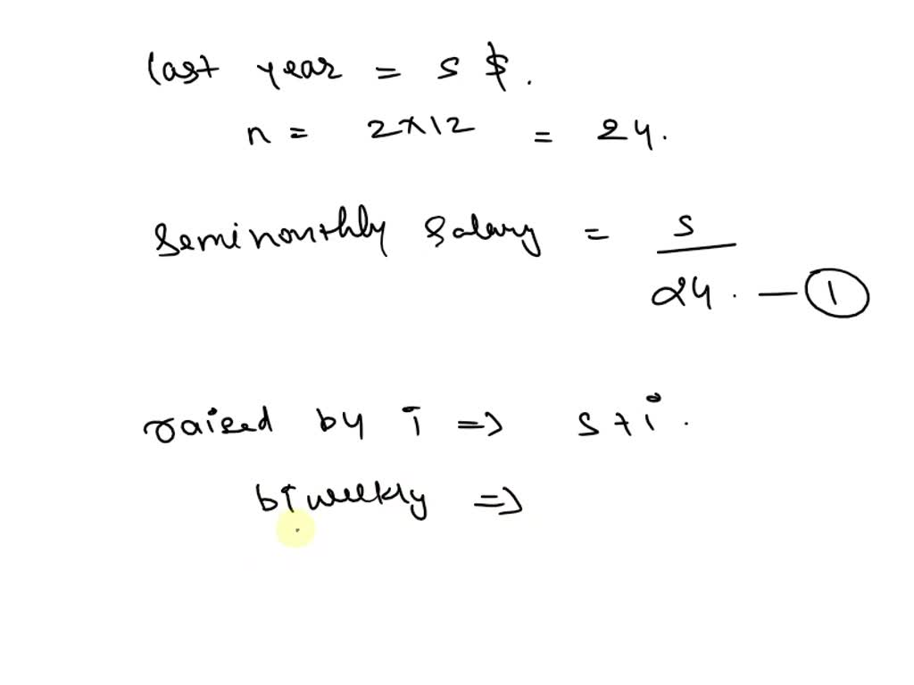 SOLVED Last Year Debby s Annual Salary Was S Dollars And Was Paid