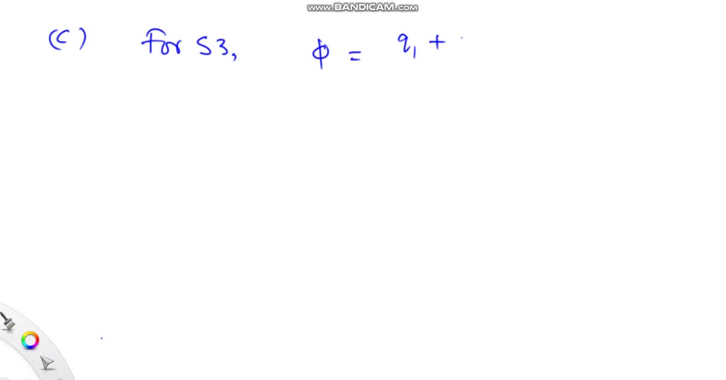 SOLVED: 2. Consider the figure below. Calculate the net electric flux ...