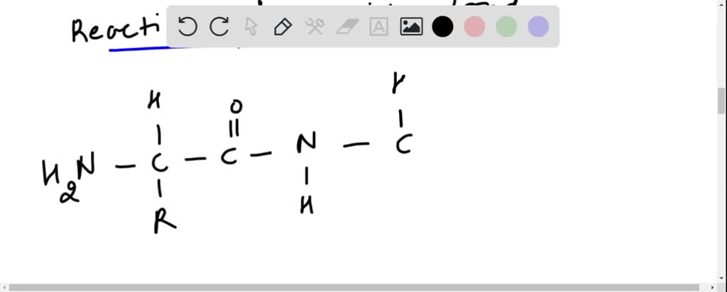 SOLVED: Write the chemical formula for a condensation reaction of two ...