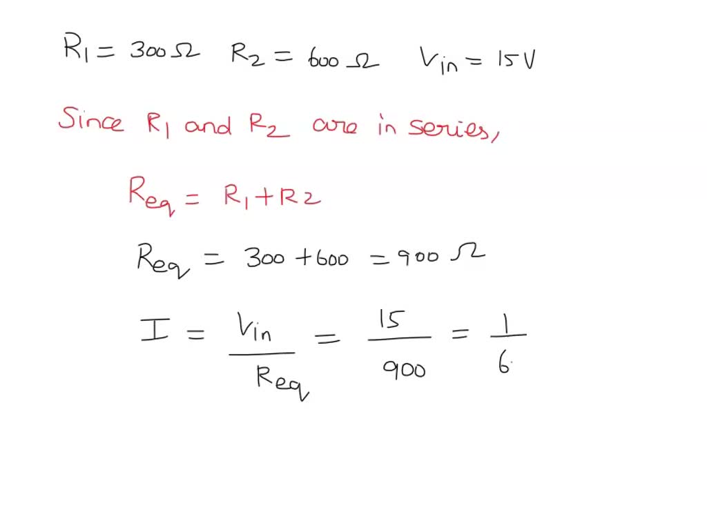 Solved For The Following Circuit Calculate The Output Voltage And 2240