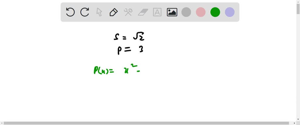 Solved Find The Quadratic Polynomial The Sum And Product Of Whose