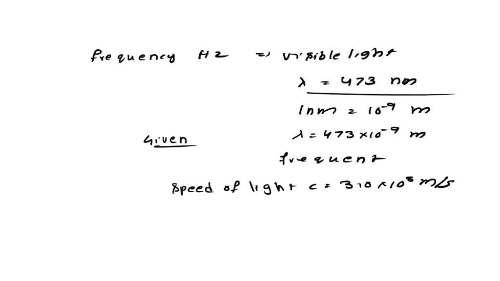 SOLVED: Texts: Infrared light has a wavelength of 1100 nm. What is its ...