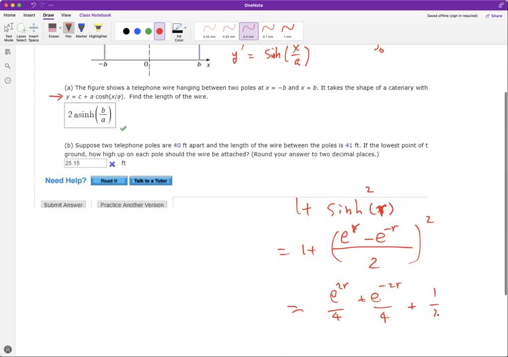 SOLVED: Consider the following The figure shows a telephone wire ...