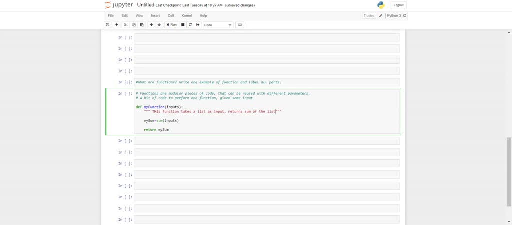 VIDEO solution: What is the function and the others? Unit name Function ...