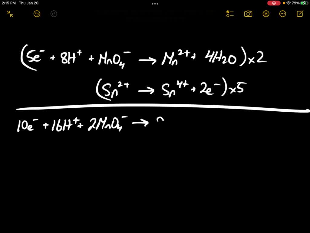 SOLVED: When the following reaction is balanced in BASIC solution, what ...