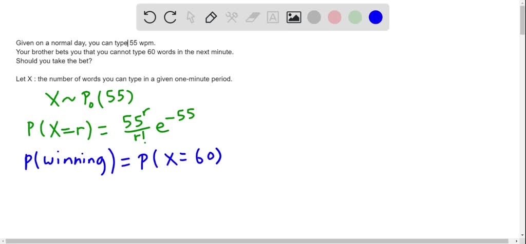 SOLVED: '3) Your brother bets you that you cannot type 60 words in the ...