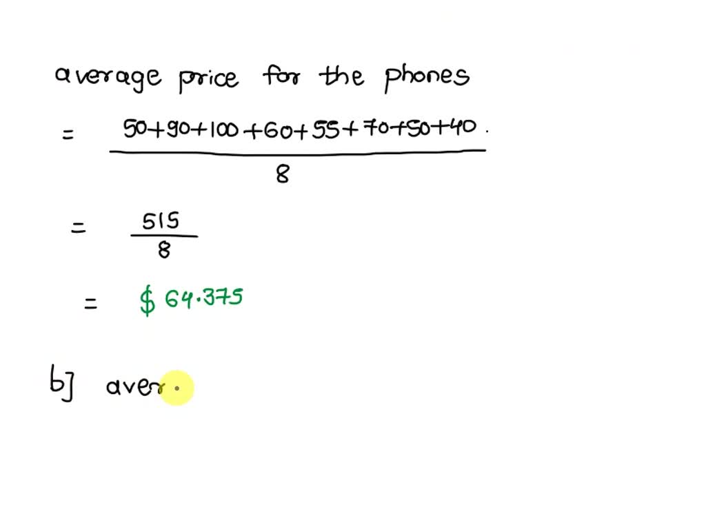 Data for Eight Phones Overall Talk Time Price () Score Voice Quality ...