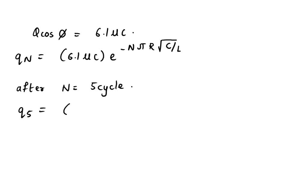 SOLVED: A single-loop circuit consists of a 7.4Omega resistor, 12.0H inductor, and a 3.3mu F ...