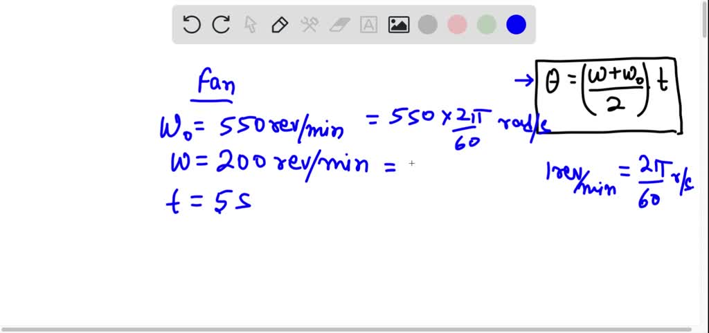 SOLVED: An electric motor revolving at 2 000 rpm slows down uniformly ...