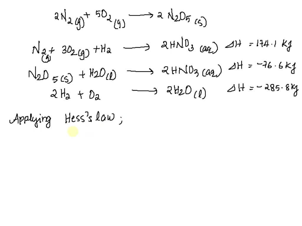 SOLVED: 4.) Consider the following reaction: 3NO2 (g) + H2O (l ...