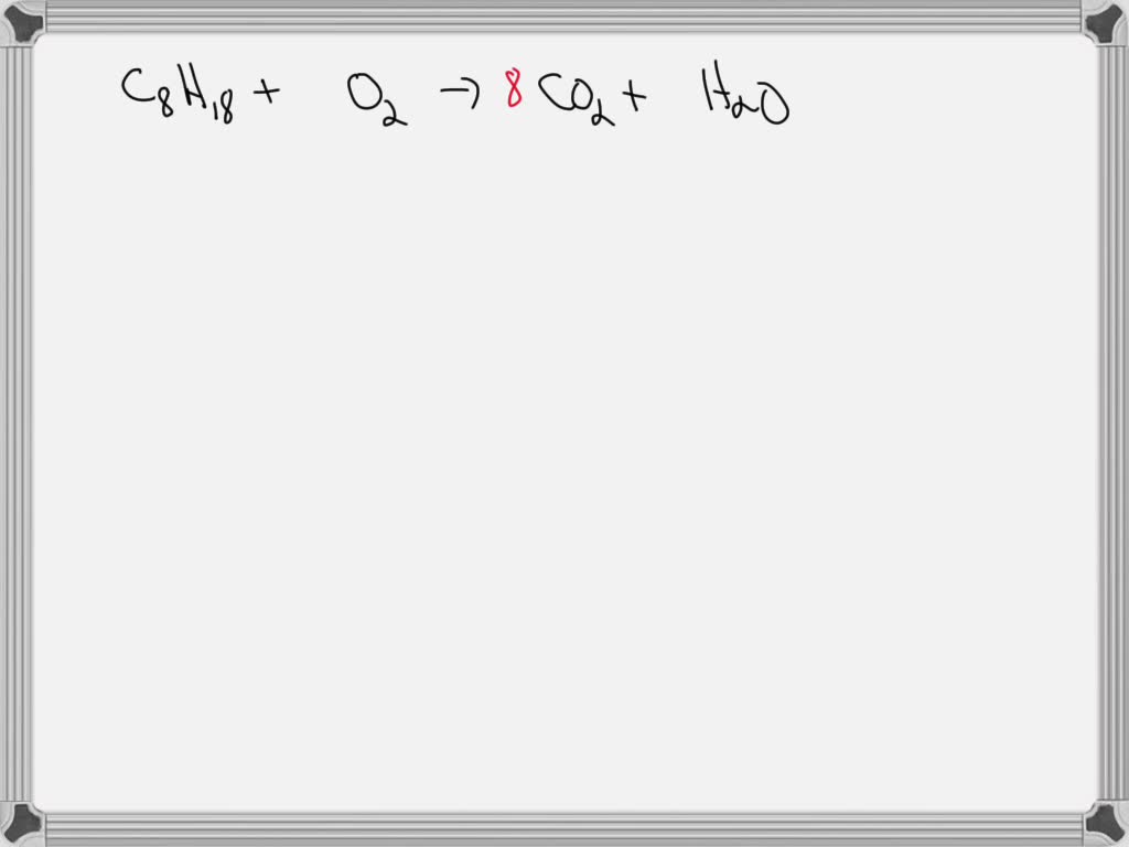 Solved Write A Balanced Equation For The Combustion Reaction
