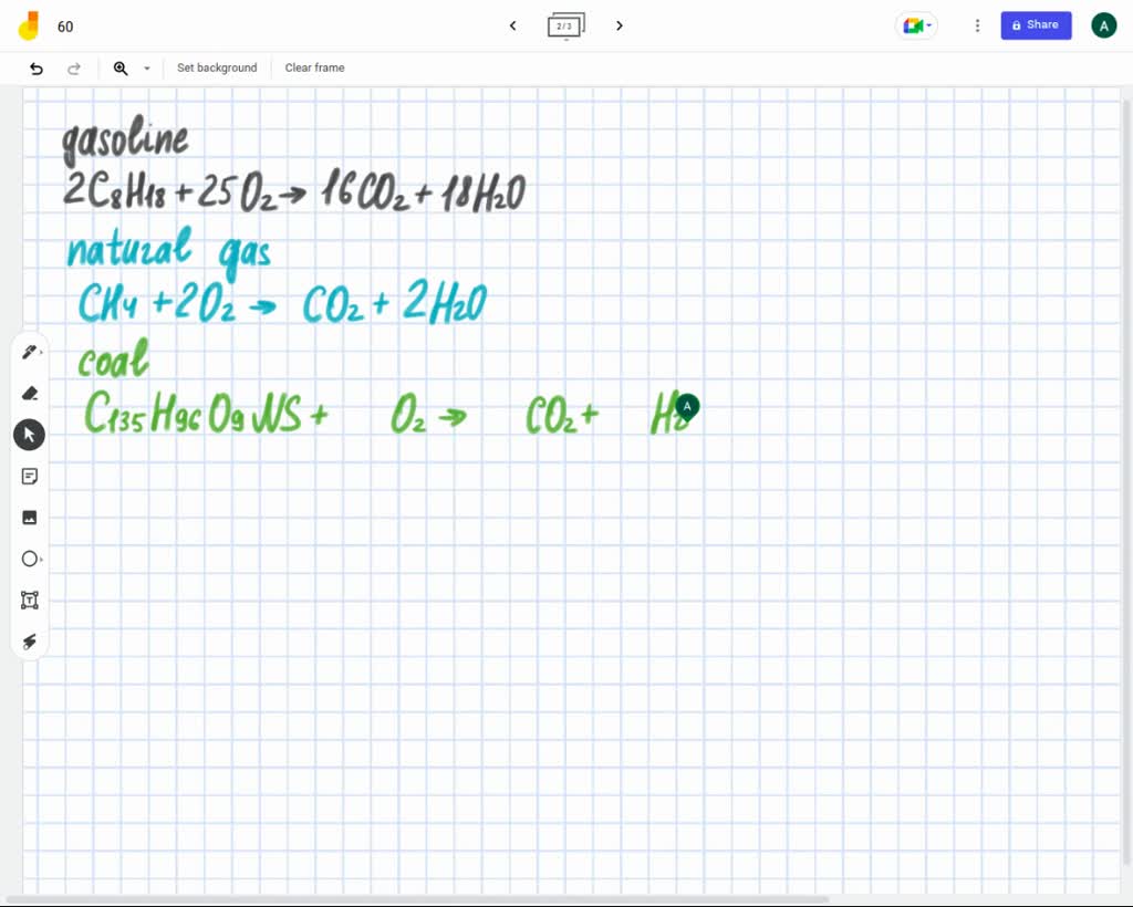 SOLVED: Write balanced reactions for the combustion of gasoline (C8H18 ...