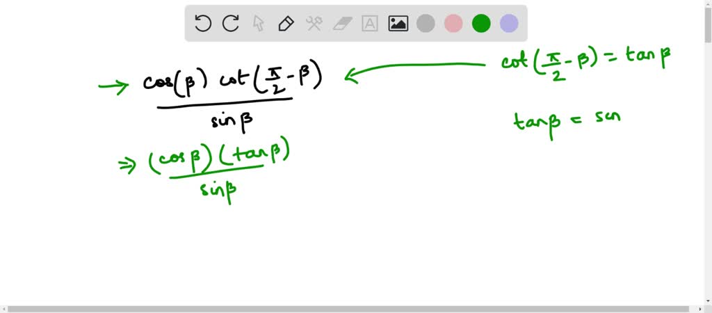 SOLVED: Question 35 1pES Rewrite the following trigonometric expression ...