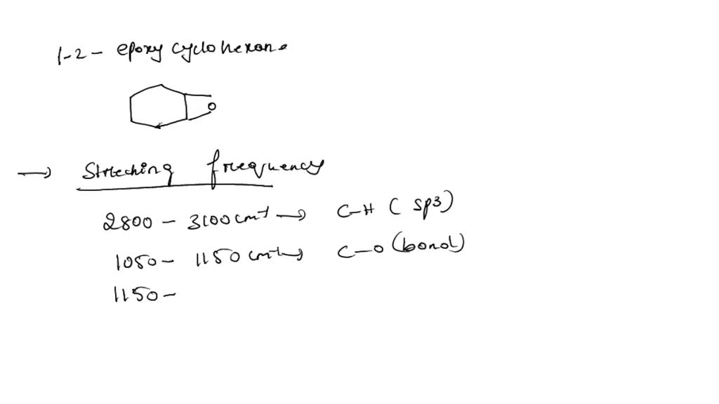 SOLVED: At the end of the second lab period, an IR spectrum of the ...