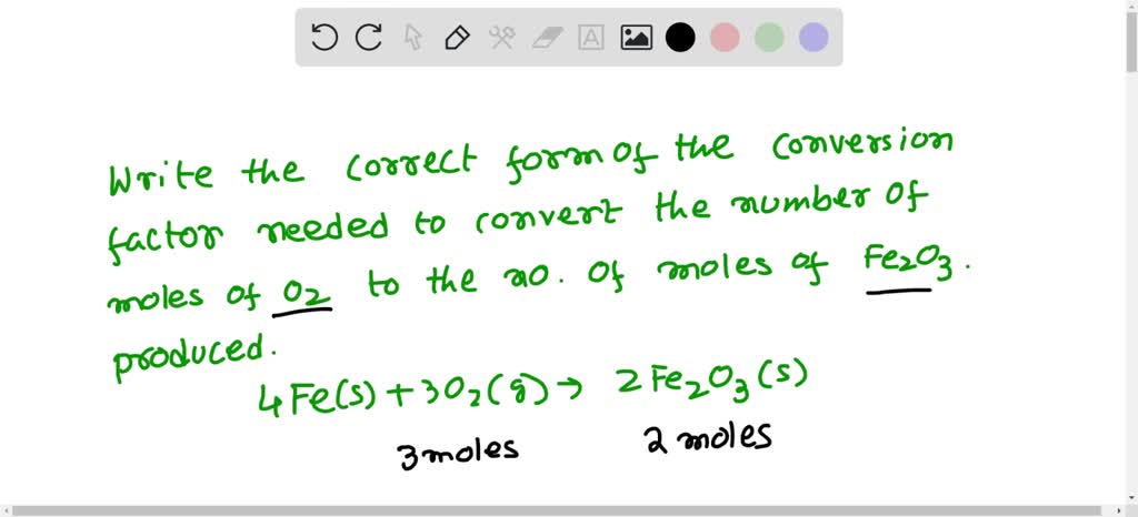 SOLVED: Given the following equation, what is the correct form of the conversion factor needed ...