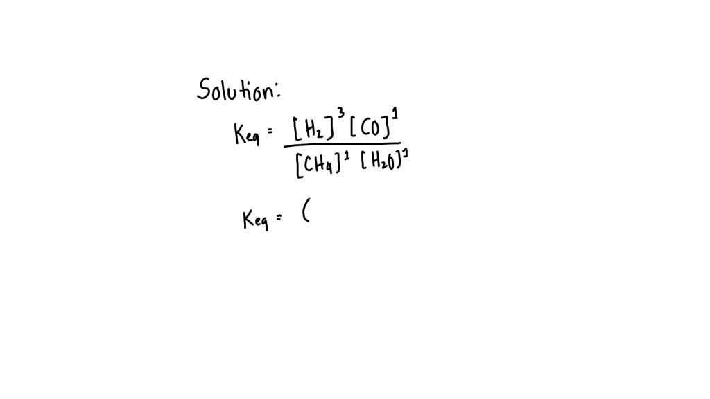 SOLVED: Hydrogen is prepared commercially by the reaction of methane ...