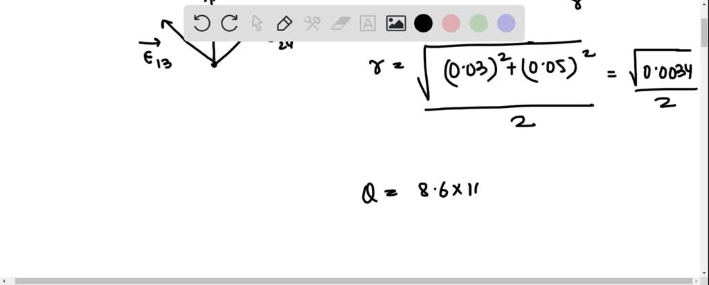 SOLVED: Review Conceptual Example 11 before attempting to work this problem. The magnitude of ...